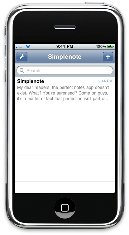 An Unproductive Piece About Simplenote - MacStories